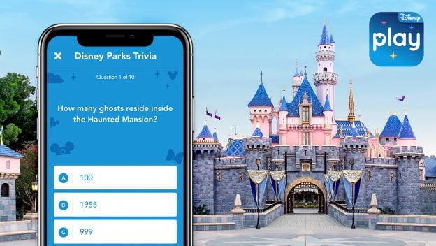 Disney Trivia, Music & More at Home with the Play Disney Parks App