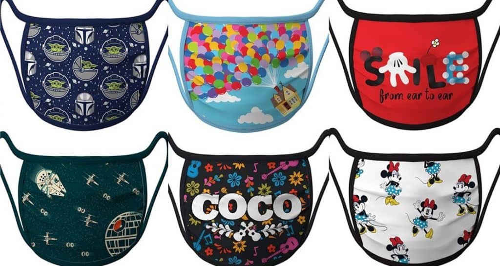 Over 30 New Face Mask Designs Now Available on shopDisney! • Disney Tips