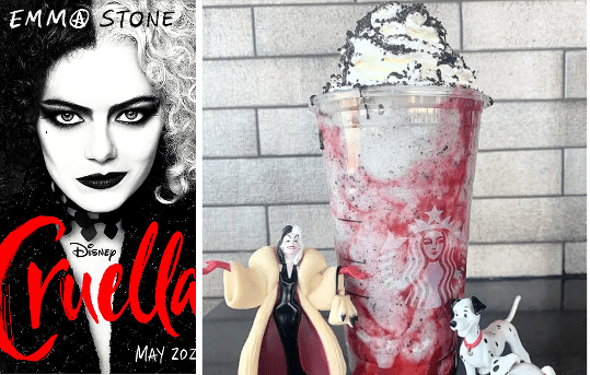 Starbucks Cruella Frappuccino Is For Serious Disney Lovers Only