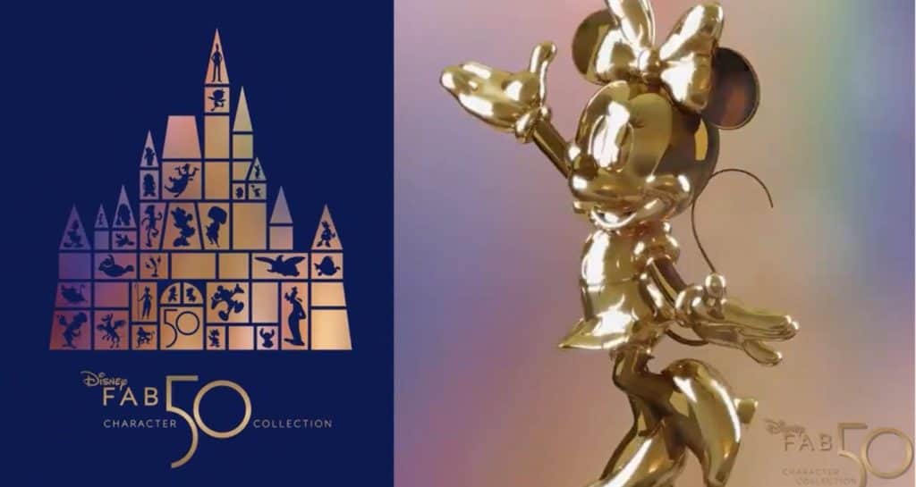 Minnie Mouse Joins "Disney Fab 50" Sculptures at Disney World ...