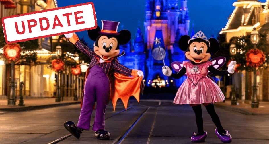 Refund Details for Mickey's Not-So-Scary Halloween Party Cancelled Due ...