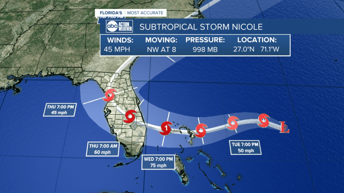 Disney Cruise Line Modifies This Week's Sailings Due to Subtropical ...
