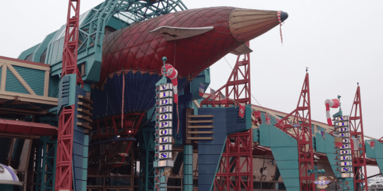 A Brief History of Disneyland’s Videopolis • Disney Tips
